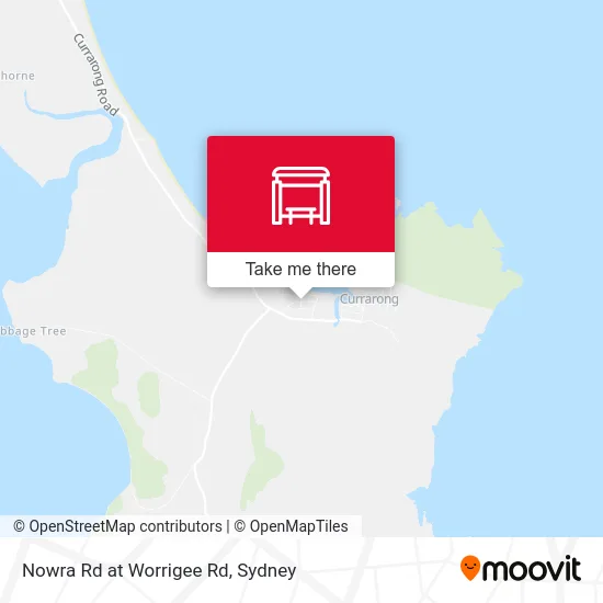 Nowra Rd at Worrigee Rd station