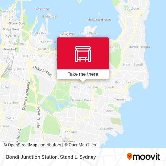 Bondi Junction Station, Stand L - Routes, Schedules, and Fares