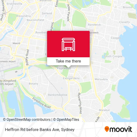 Heffron Rd before Banks Ave - Routes, Schedules, and Fares