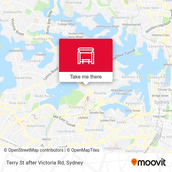 Terry St after Victoria Rd - Routes, Schedules, and Fares