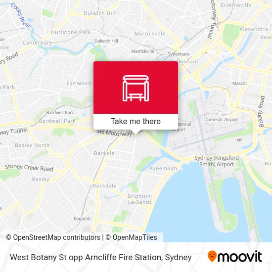 West Botany St opp Arncliffe Fire Station stop - Routes, Schedules, and ...