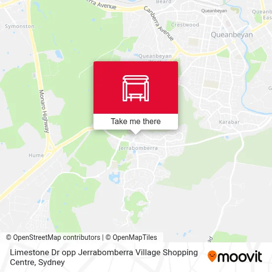 Limestone Dr opp Jerrabomberra Village Shopping Centre - Routes ...