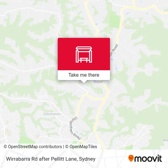 Wirrabarra Rd after Pellitt Lane stop - Routes, Schedules, and Fares