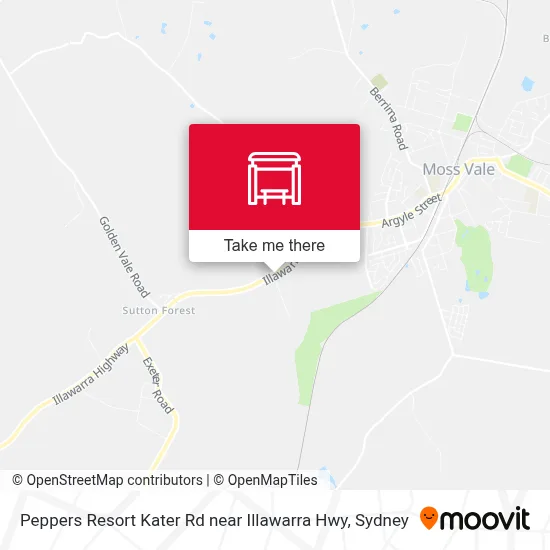 Peppers Resort Kater Rd near Illawarra Hwy - Routes, Schedules, and Fares