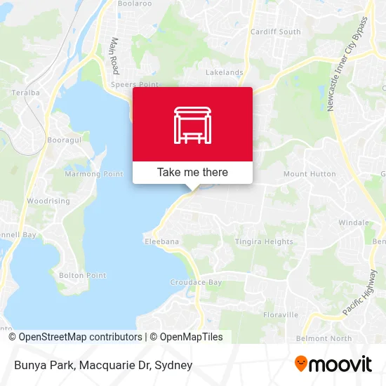 Bunya Park, Macquarie Dr station