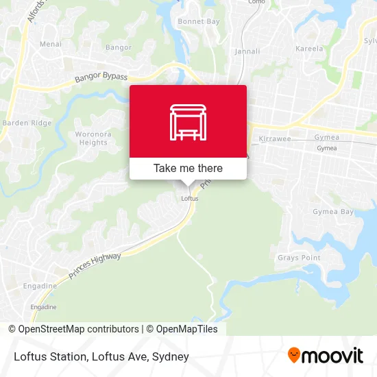 Loftus Station, Loftus Ave station