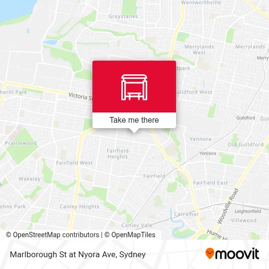 Marlborough St at Nyora Ave - Routes, Schedules, and Fares