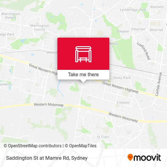 Saddington St at Mamre Rd - Routes, Schedules, and Fares