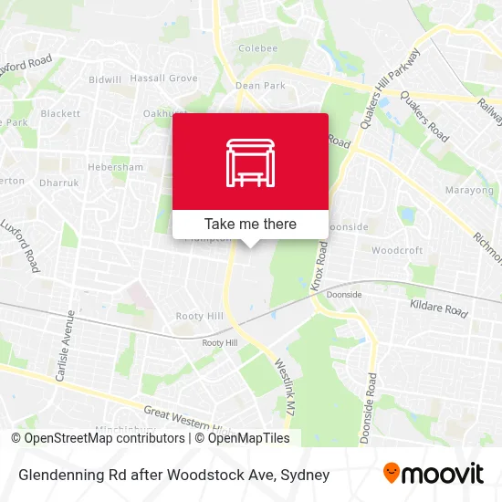 Glendenning Rd after Woodstock Ave - Routes, Schedules, and Fares