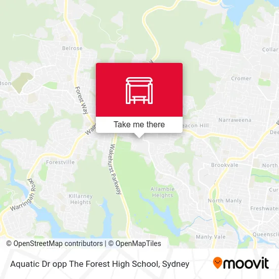 Aquatic Dr opp The Forest High School - Routes, Schedules, and Fares