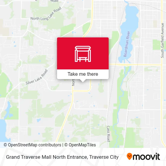 Grand Traverse Mall North Entrance stop - Routes, Schedules, and Fares