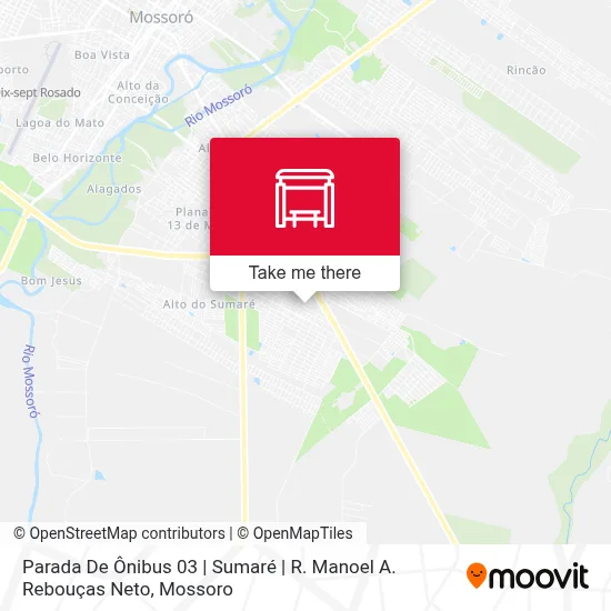 Parada De Ônibus 03 | Sumaré | R. Manoel A. Rebouças Neto - Routes ...