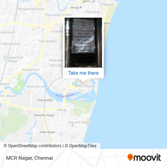 M.C.R.Nagar stop - Routes, Schedules, and Fares