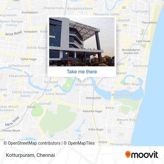 Kotturpuram stop - Routes, Schedules, and Fares