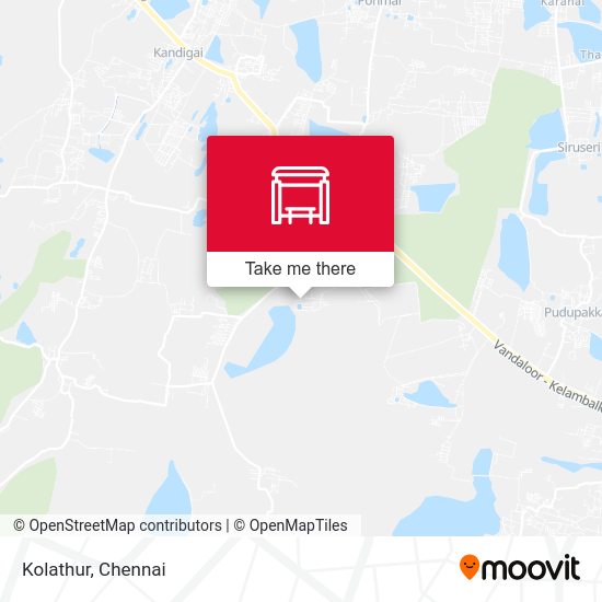 Kolathur stop - Routes, Schedules, and Fares