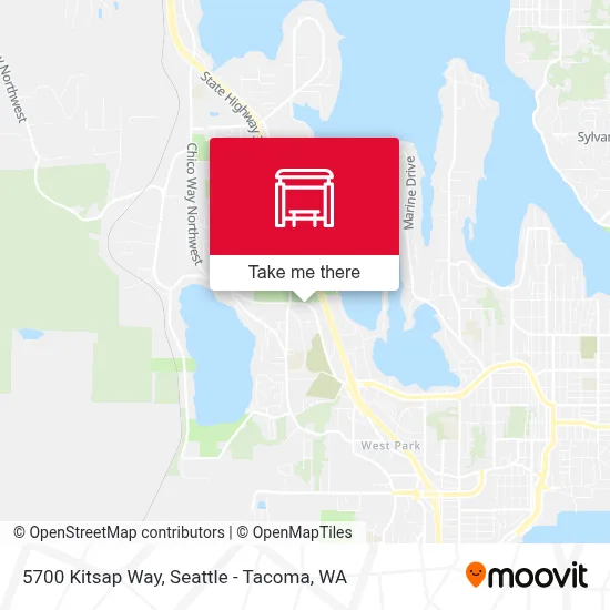 5700 Kitsap Way parada - Rutas, horarios y tarifas