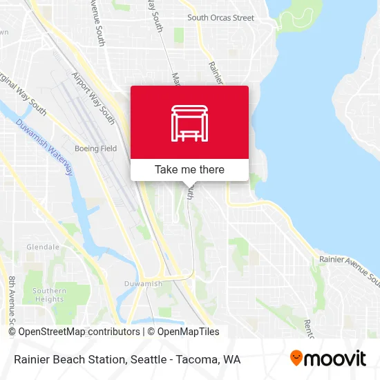 Rainier Beach Station - Routes, Schedules, and Fares