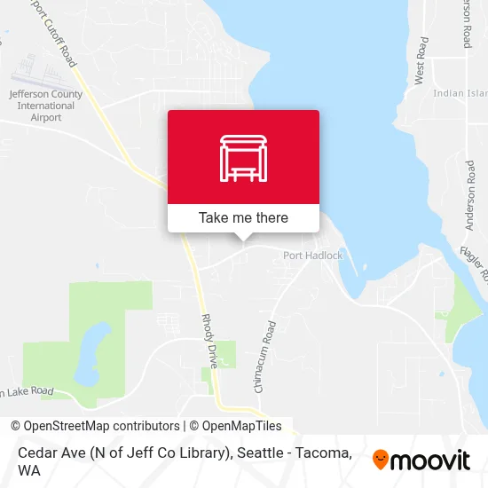 Ceder Ave (N of Jeff Co Library) stop (143)