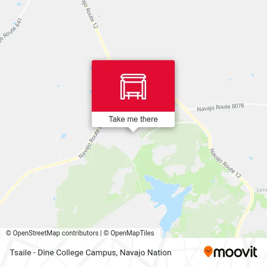 Tsaile - Dine College Campus stop - Live Arrivals, Routes and Schedules