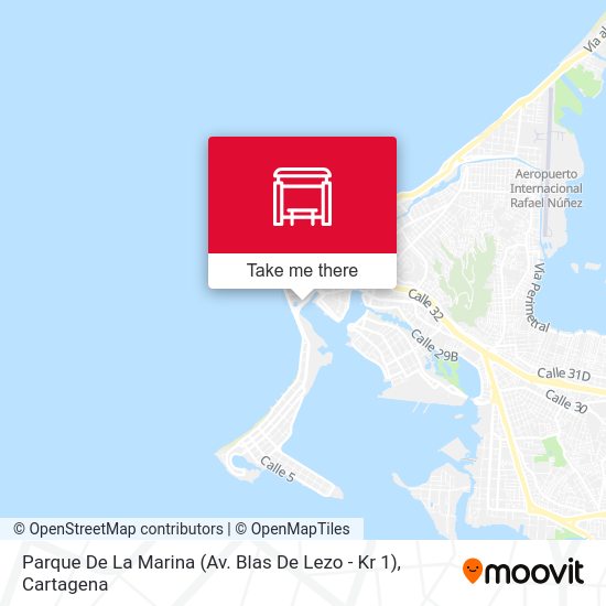 Parque De La Marina (Av. Blas De Lezo - Kr 1) parada - Rutas, horarios ...