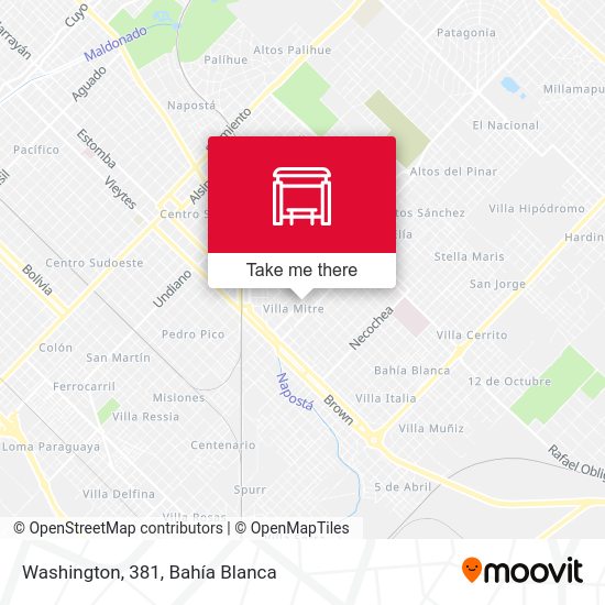 Washington, 381 parada - Rutas, horarios y tarifas