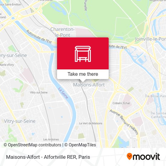 Maisons-Alfort - Alfortville RER - Routes, Schedules, and Fares