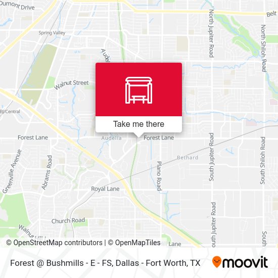 Forest @ Bushmills - E - FS parada - Rutas, horarios y tarifas