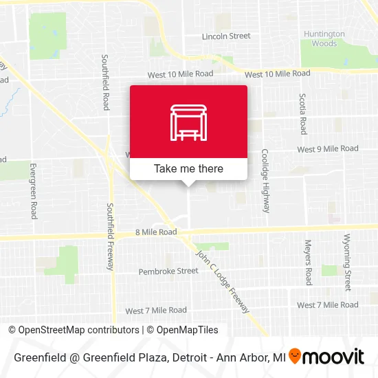 Greenfield @ Greenfield Plaza parada - Rutas, horarios y tarifas