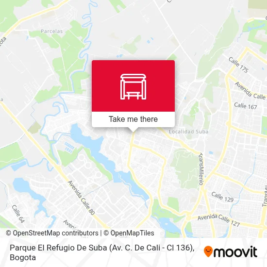 Parque El Refugio De Suba (Av. C. De Cali - Cl 136) - Rutas, horarios y ...