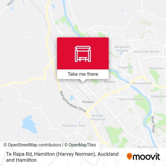 Te Rapa Rd (Harvey Norman) stop - Routes, Schedules, and Fares