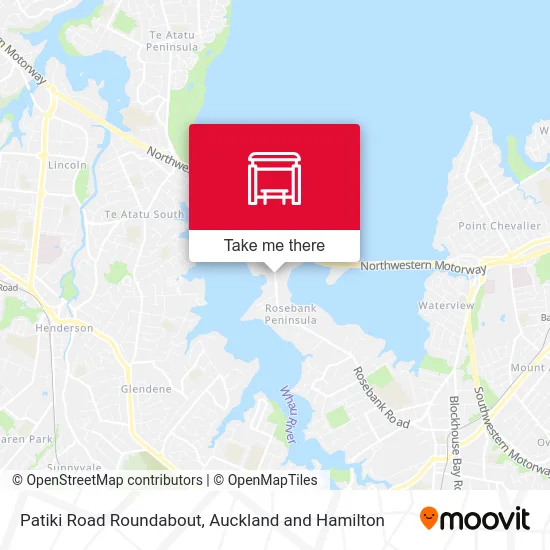 Patiki Road Roundabout stop - Routes, Schedules, and Fares
