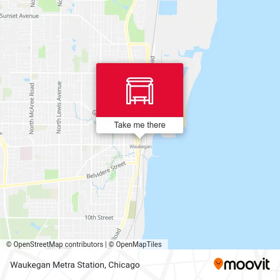 Waukegan Metra Station - Routes, Schedules, and Fares