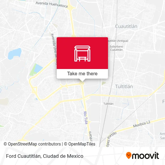 Ford Cuautitlán parada - Rutas, horarios y tarifas