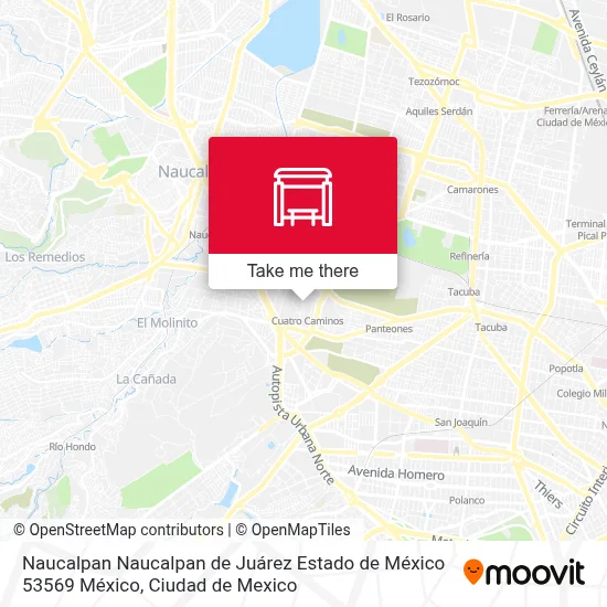 Naucalpan Naucalpan de Juárez Estado de México 53569 México parada ...