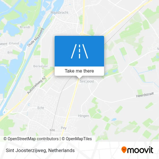 Wie komme ich nach Sint Joosterzijweg, Echt-Susteren mit Bus oder Bahn?