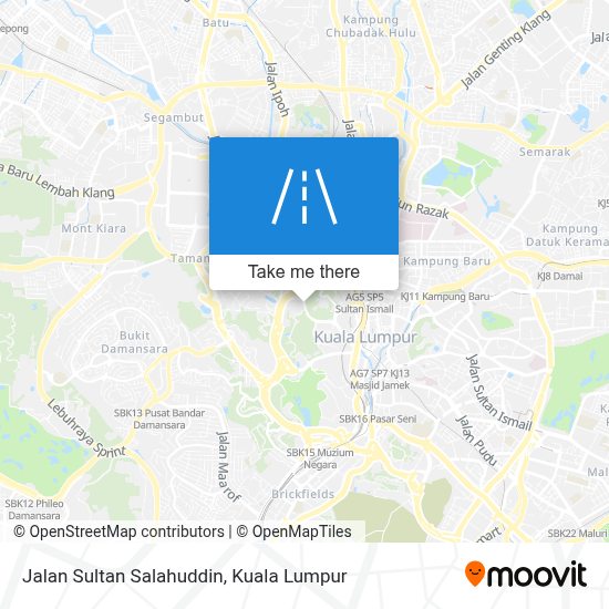 How to get to Jalan Sultan Salahuddin, Kuala Lumpur by bus, MRT & LRT ...