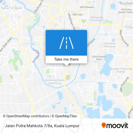How to get to Jalan Putra Mahkota 7/8a, Subang Jaya by bus or MRT & LRT?