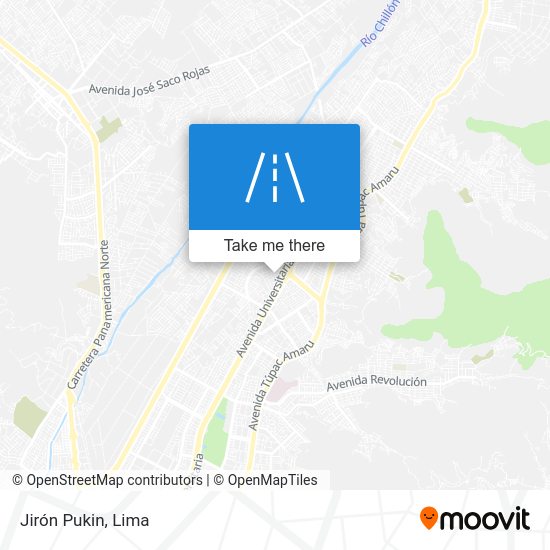 ¿Cómo llegar a Jirón Pukin, Carabayllo en autobús?