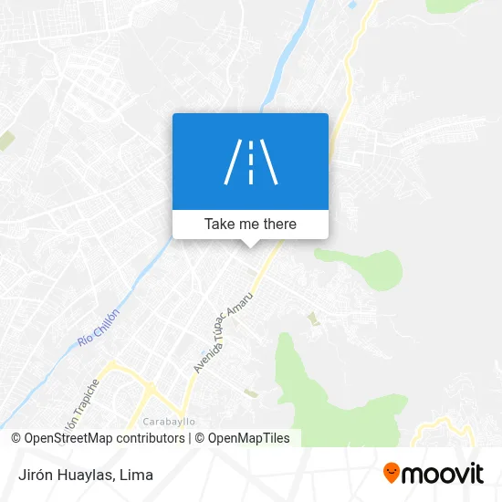¿Cómo llegar a Jirón Huaylas, Carabayllo en autobús?