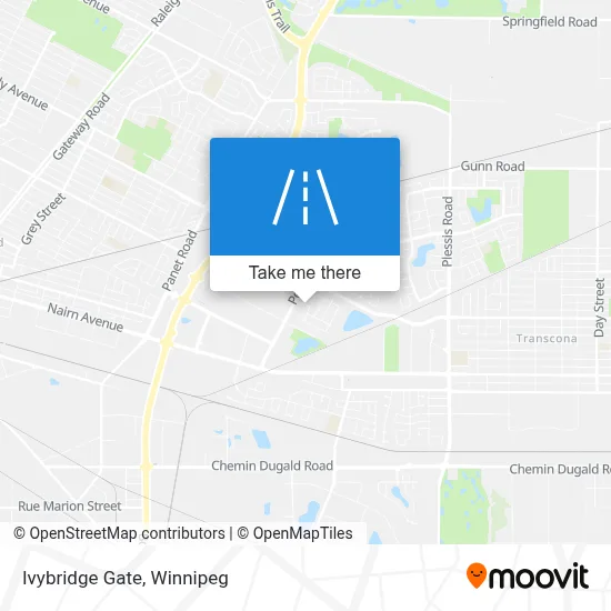 How to get to Ivybridge Gate, Winnipeg by bus?