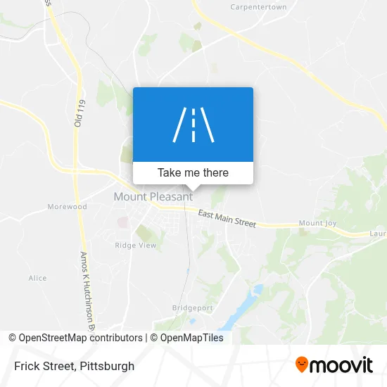 How to get to Frick Street, Pittsburgh by bus?