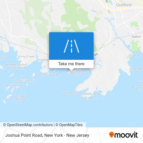 How to get to Joshua Point Road, New York - New Jersey by