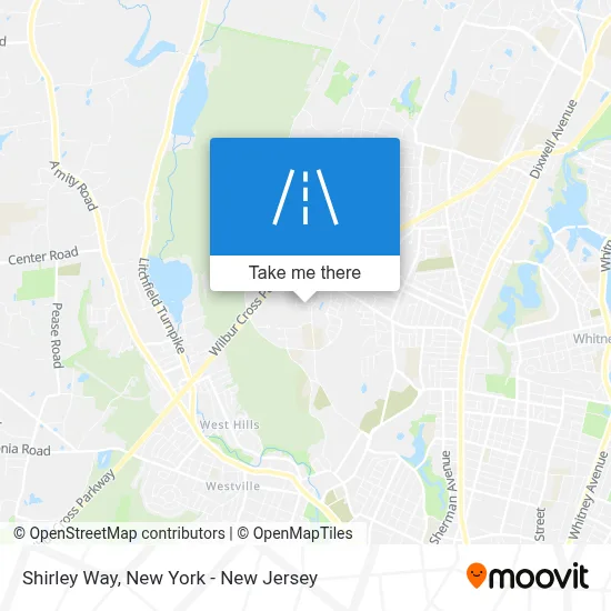 ¿Cómo llegar a Shirley Way, New Haven en autobús o tren?