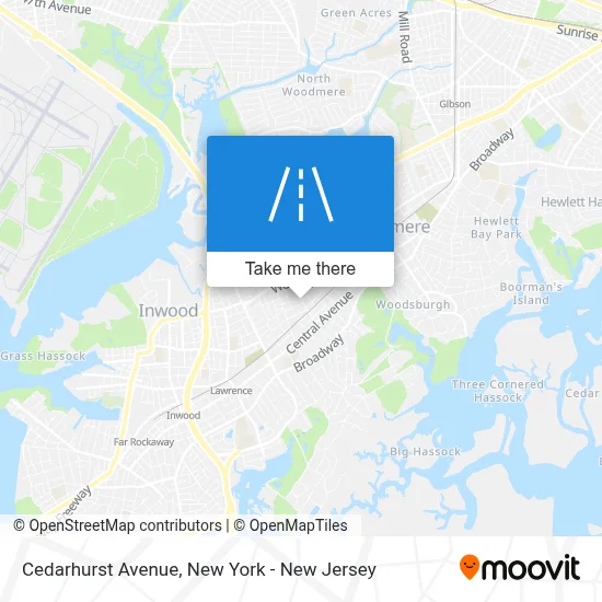 Find the best routes to Cedarhurst Avenue