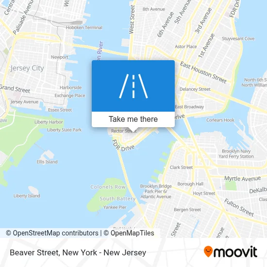 How to get to Beaver Street, Manhattan by subway, bus or train?