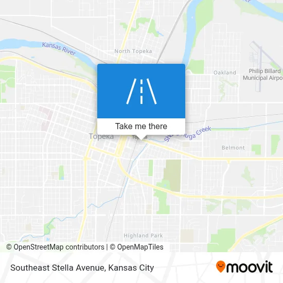 ¿Cómo llegar a Southeast Stella Avenue, Kansas City en autobús?
