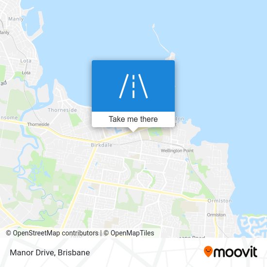 How to get to Manor Drive, Birkdale by bus or train?