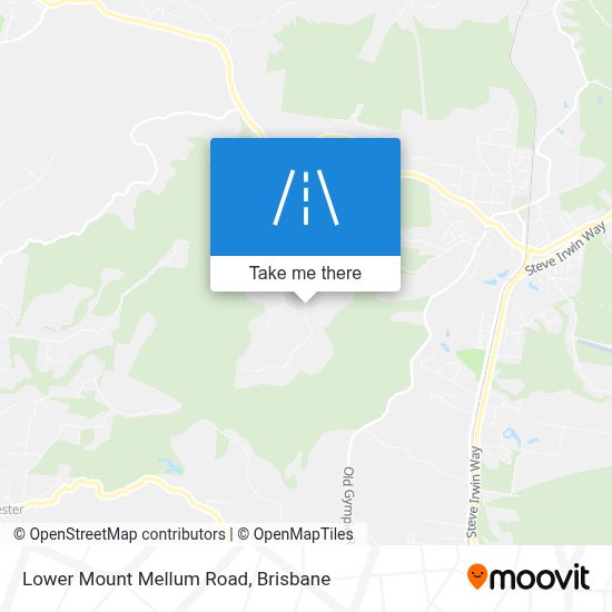 How to get to Lower Mount Mellum Road, Peachester by