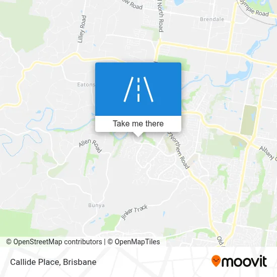 How to get to Callide Place, Albany Creek by bus or train?