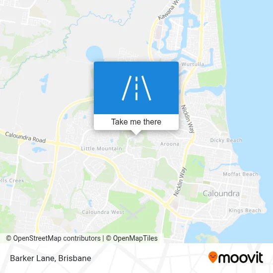 How to get to Barker Lane, Little Mountain by bus?